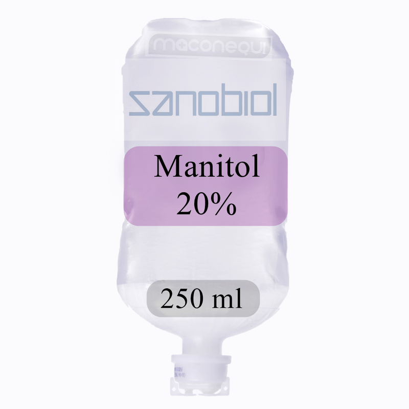 Manitol 20% Sanobiol - Maconequi