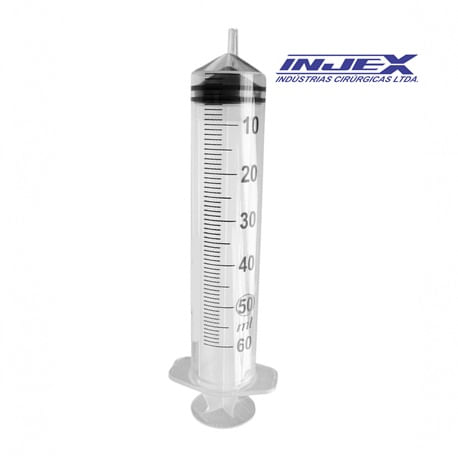 Seringa 60 ml Luer Slip Injex - Maconequi