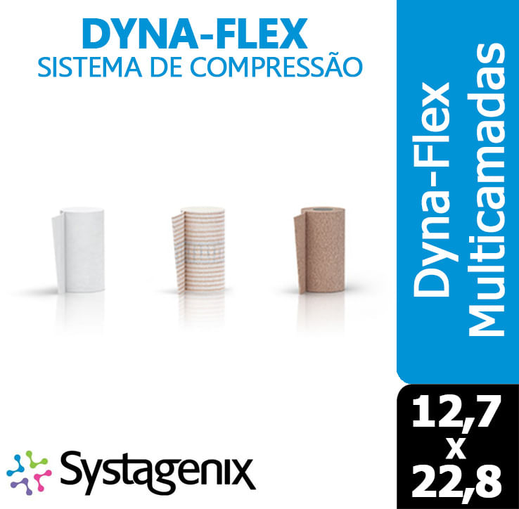 Sistema de Compressão Dyna-Flex Systagenix - Maconequi