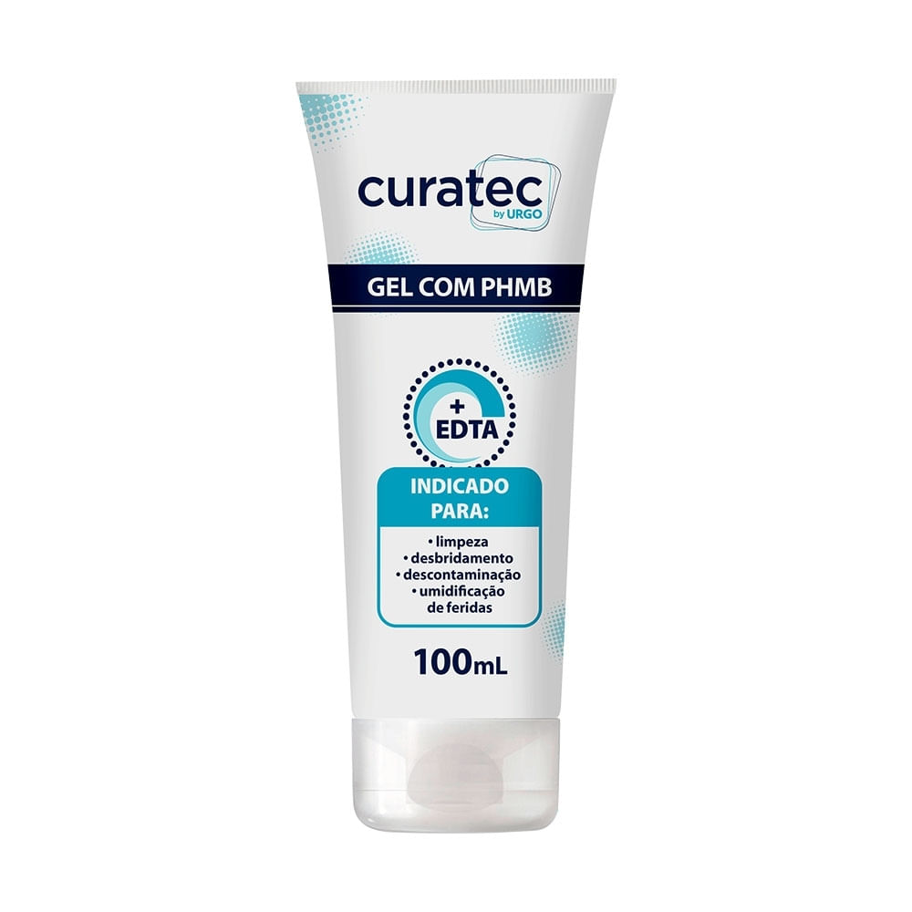 Gel de Limpeza com PHMB 100ml Curatec - Maconequi